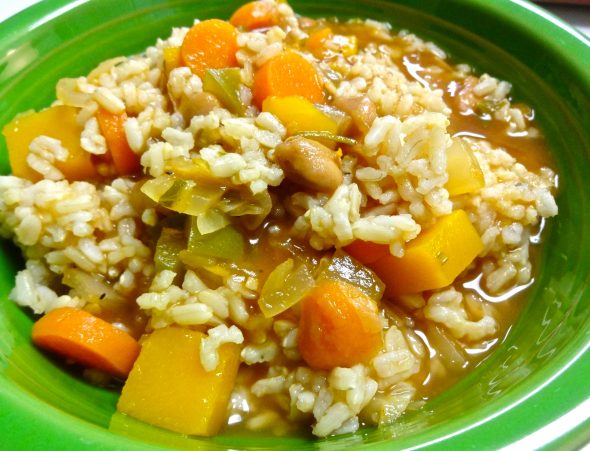 Dominican Chapea Vegetable Stew | Ann Arbor Vegan Kitchen